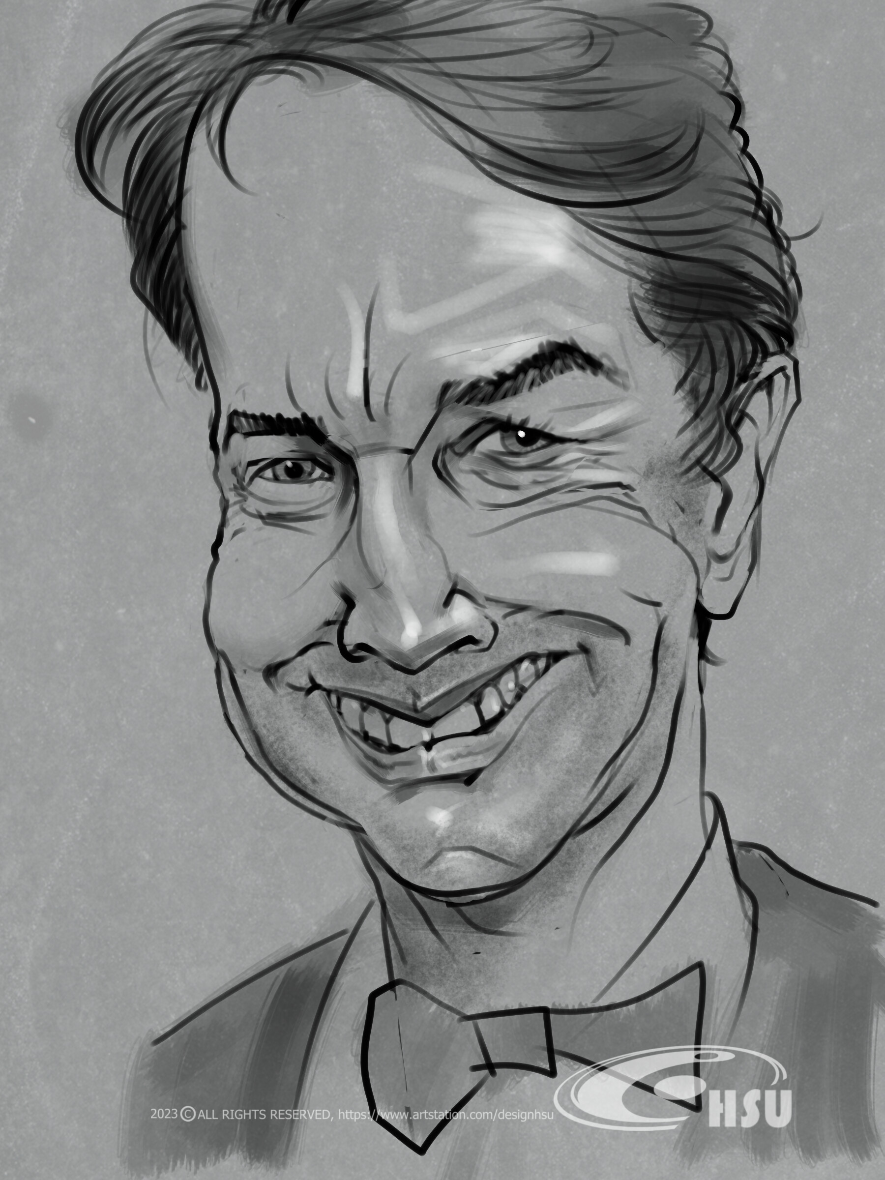 ArtStation - Martin Short Caricature
