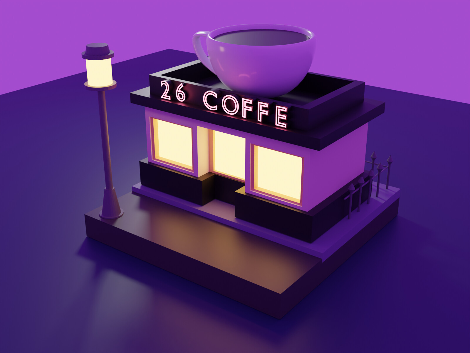 ArtStation - Cafe 26 lukas