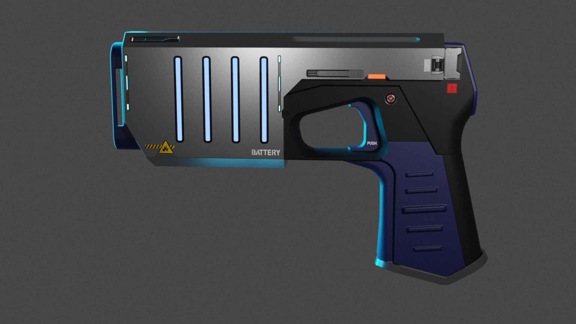 ArtStation - sci-fi non-lethal energy gun