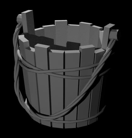 ArtStation - Bucket 3D Model - Album
