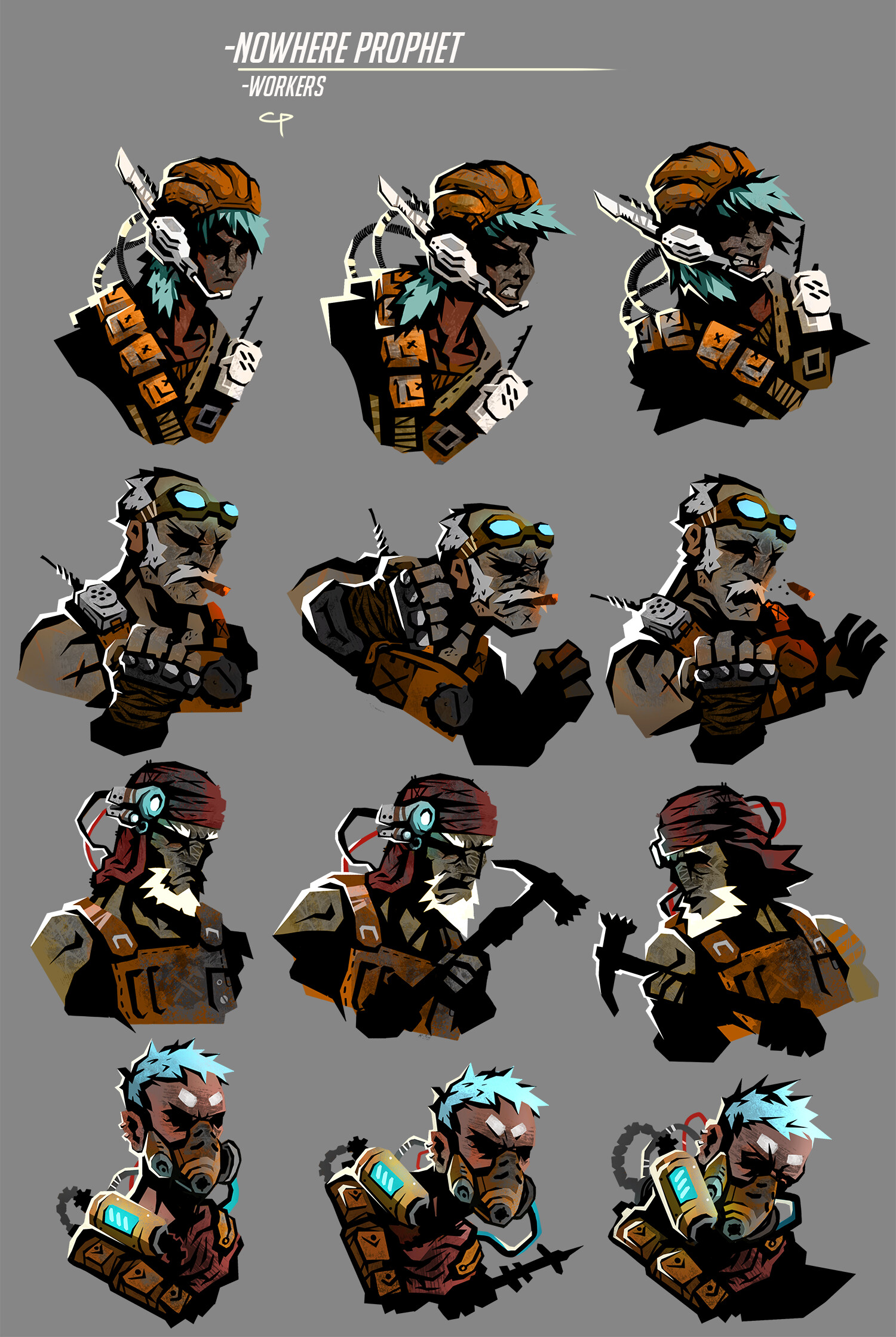 ArtStation - Nowhere Prophet Workers