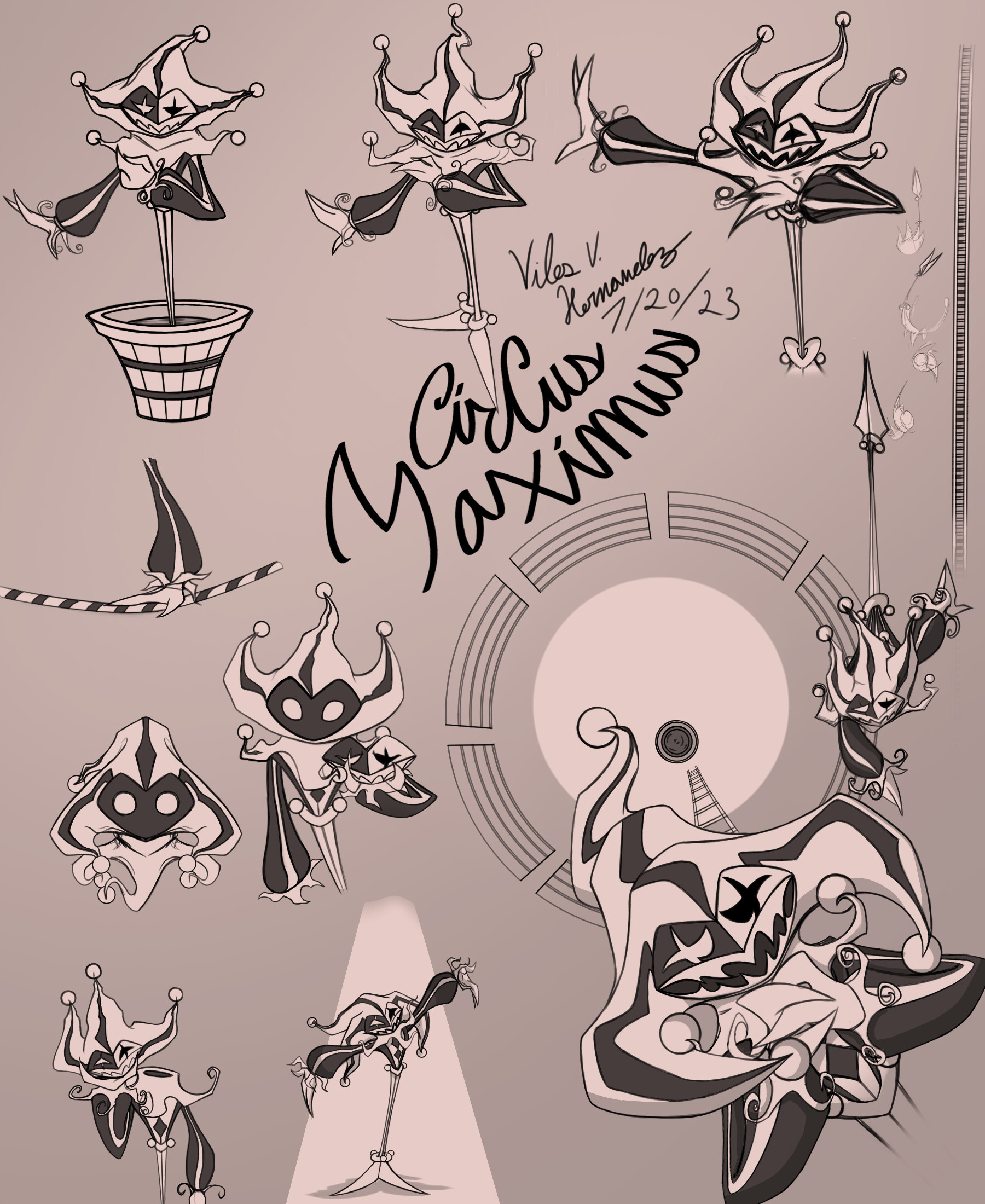 ArtStation - KCT Ep- "Circus Maximus"-Ringmaster Gambit