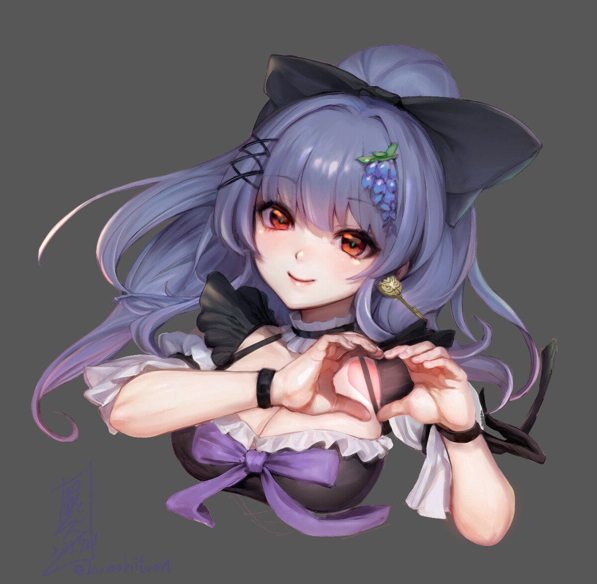 ArtStation - Vtuber-紫藤堇Yukari