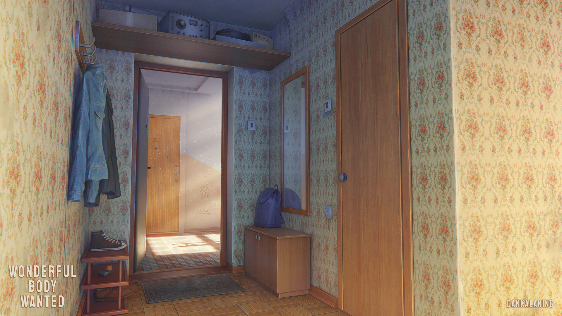 ArtStation - Hallway [Wonderful Body Wanted]