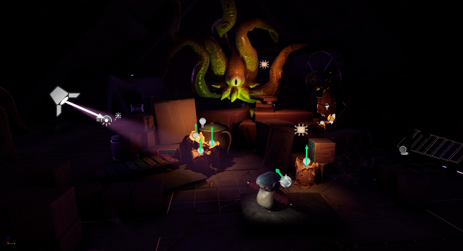 Luuk Ouwehand - Attic Panic - Environment Art & Lighting