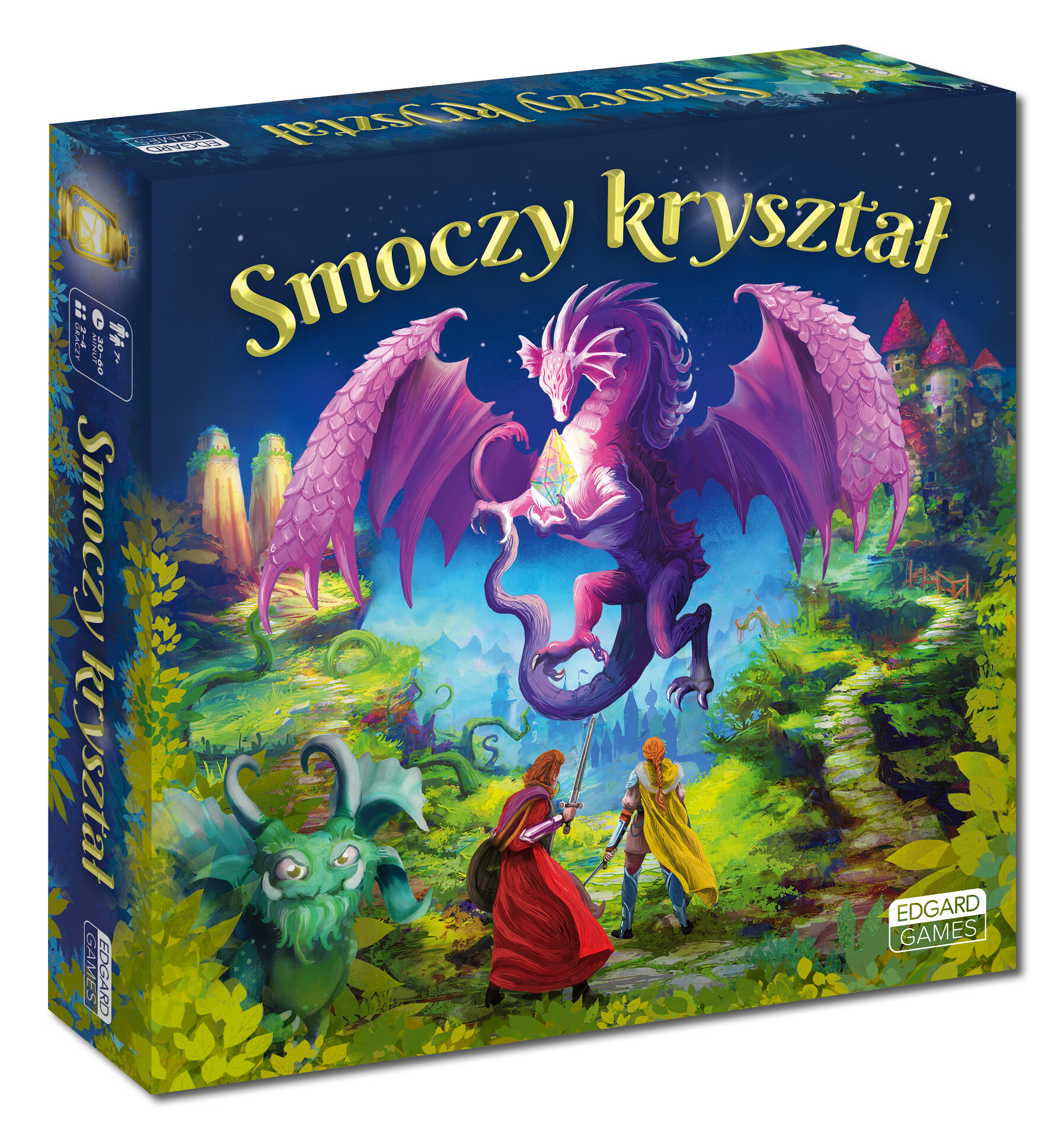 ArtStation - Dragon Crystal | Boardgame (PL Title: Smoczy Kryształ)