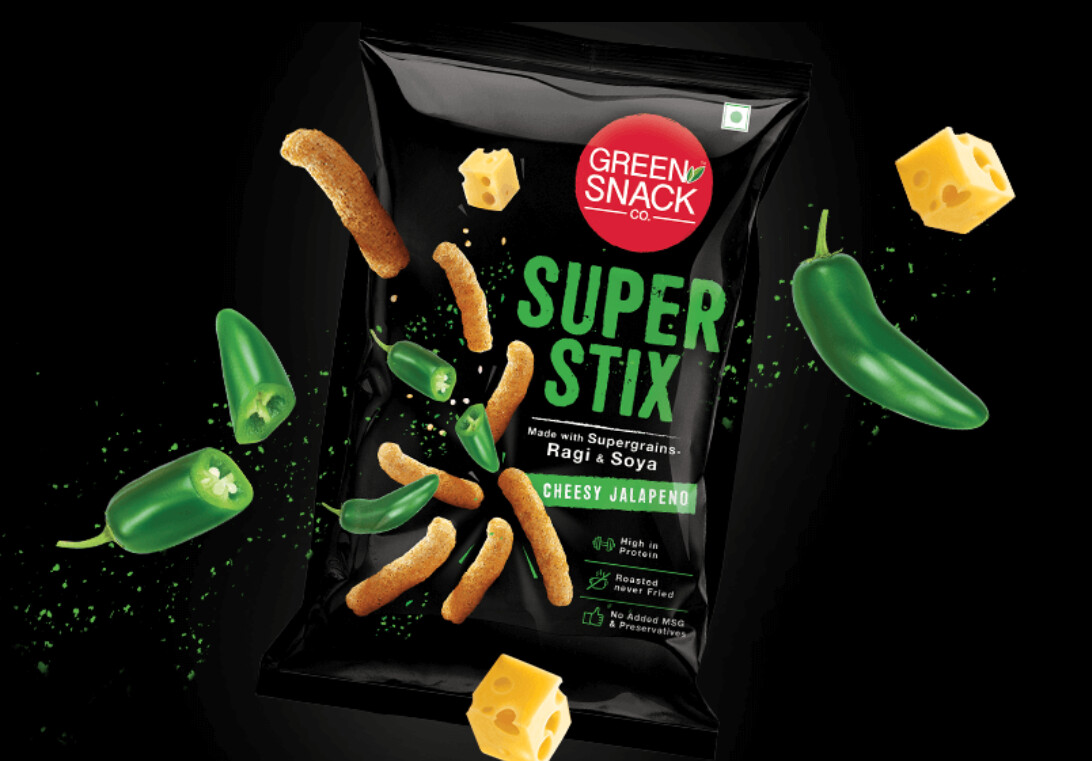 ArtStation - Green Snack Co. Super Stix Health Food Branding ...