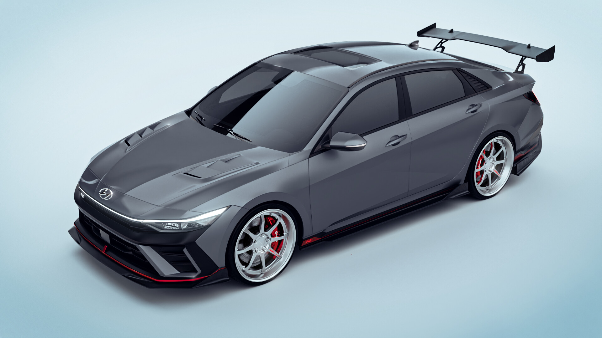 Hyundai ELANTRA N 2023 HARDCORE Bodykit Concept By Zephyr, 48% OFF