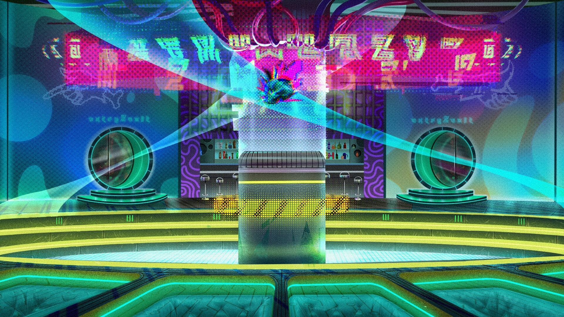 ArtStation - Sci-Fi Disco DEsign