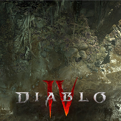 ArtStation - Diablo IV Flooded Cave Drowned Set dressing