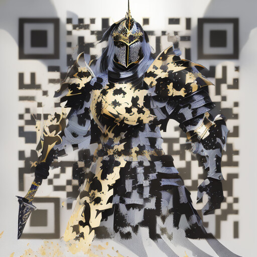 ArtStation - Golden Knight QR