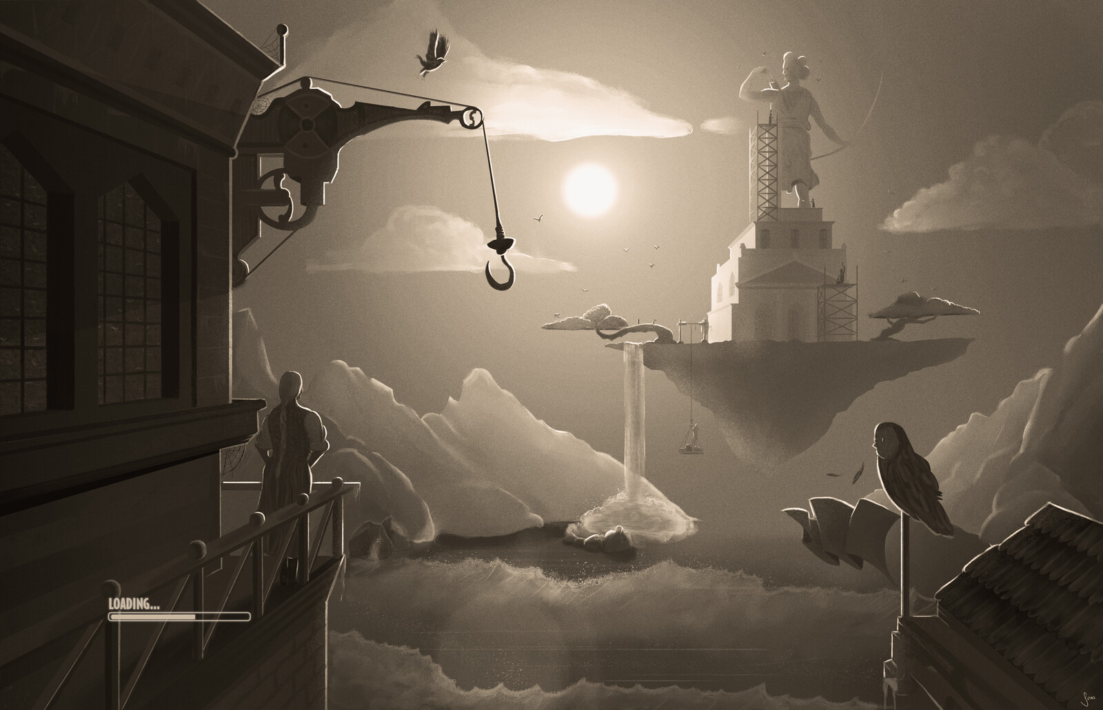LP Lucas - Steampunk Loading Screens