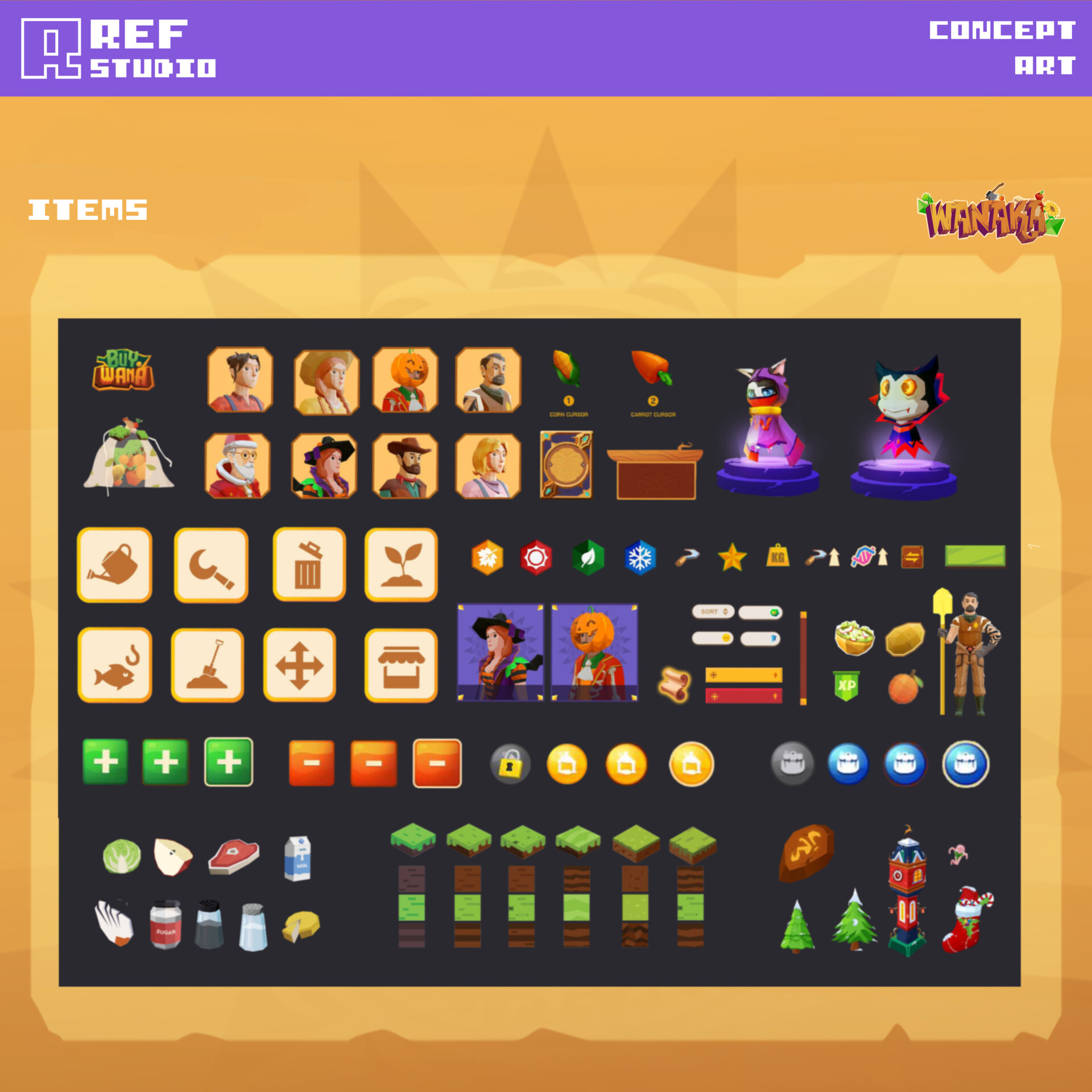 ArtStation - Items in Game