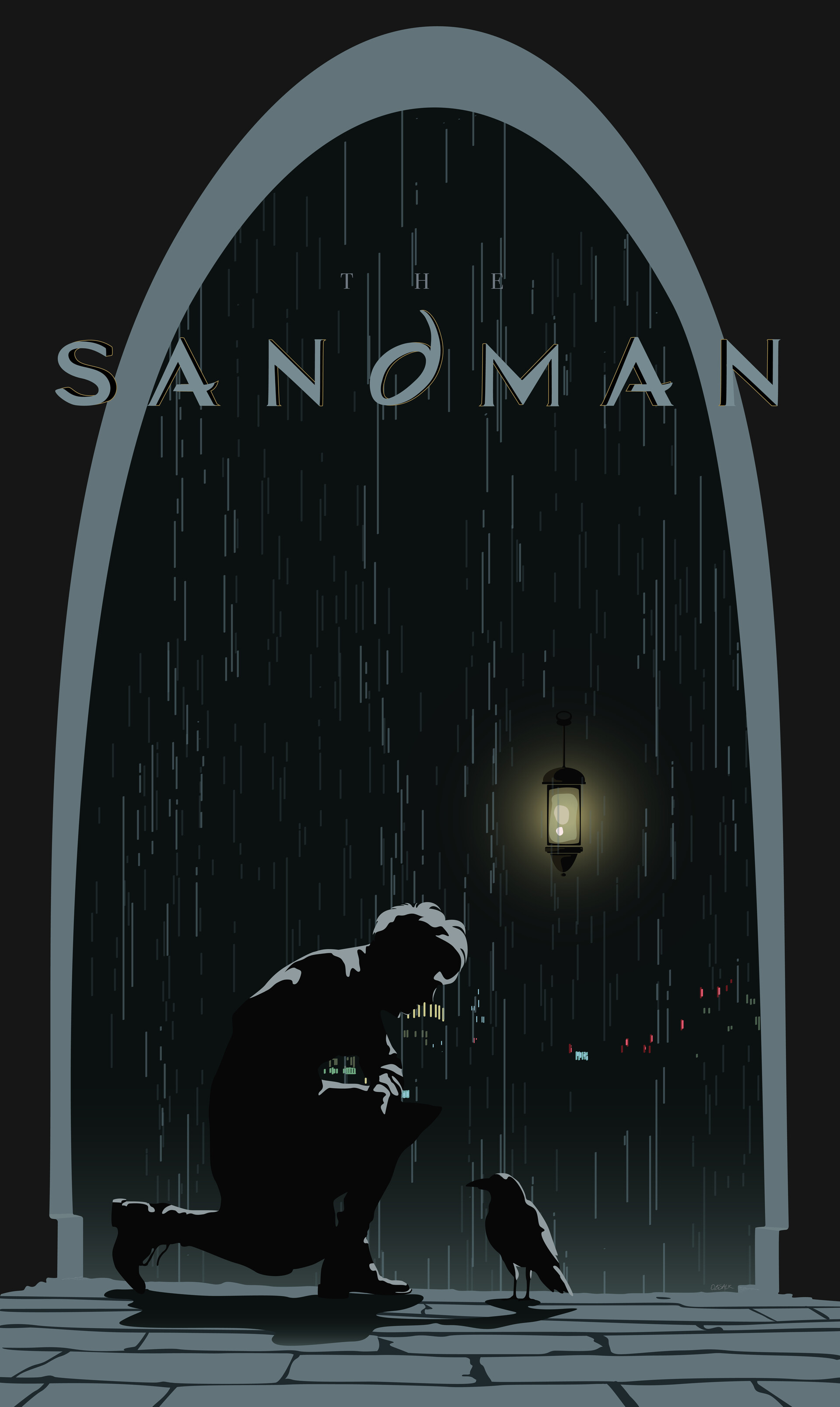 ArtStation - The Sandman and the Raven