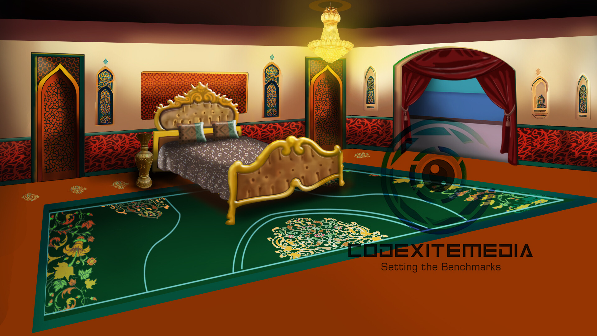 ArtStation - Background for animation video