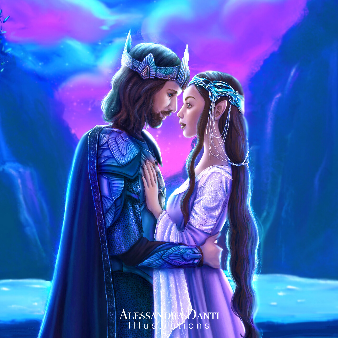 Aragorn And Arwen Rivendell