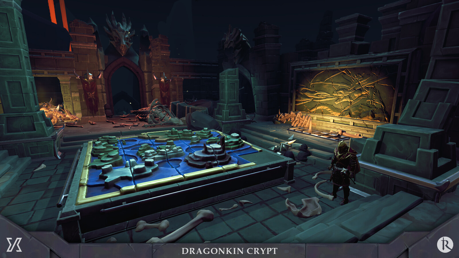 Jagex Games Studio - Environment Art - Dragonkin Crypt