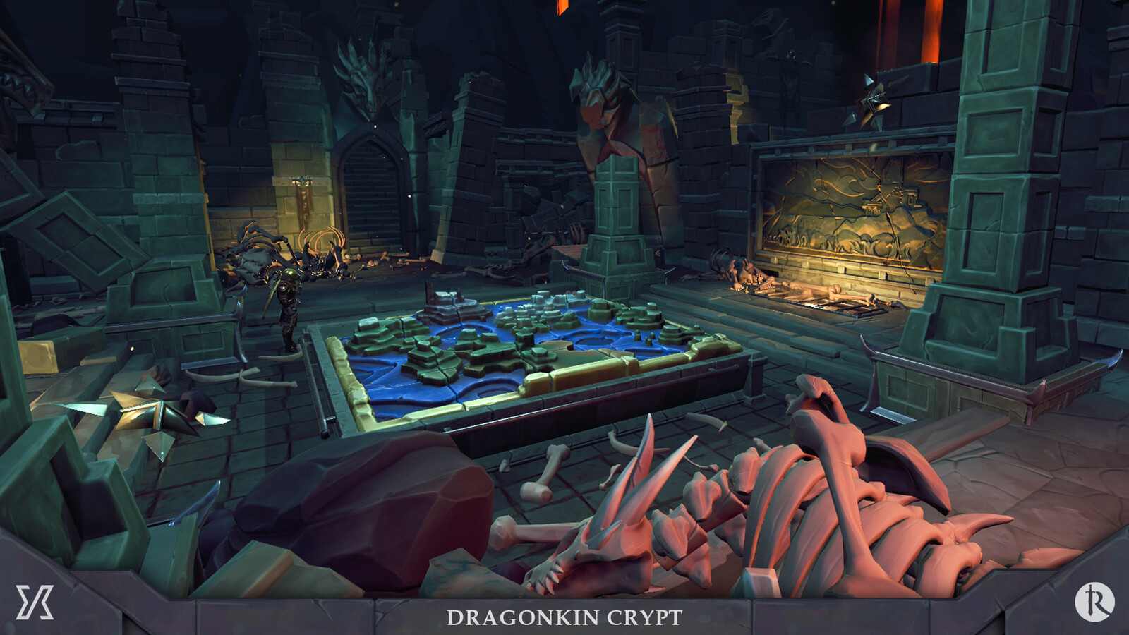 Jagex Games Studio - Environment Art - Dragonkin Crypt
