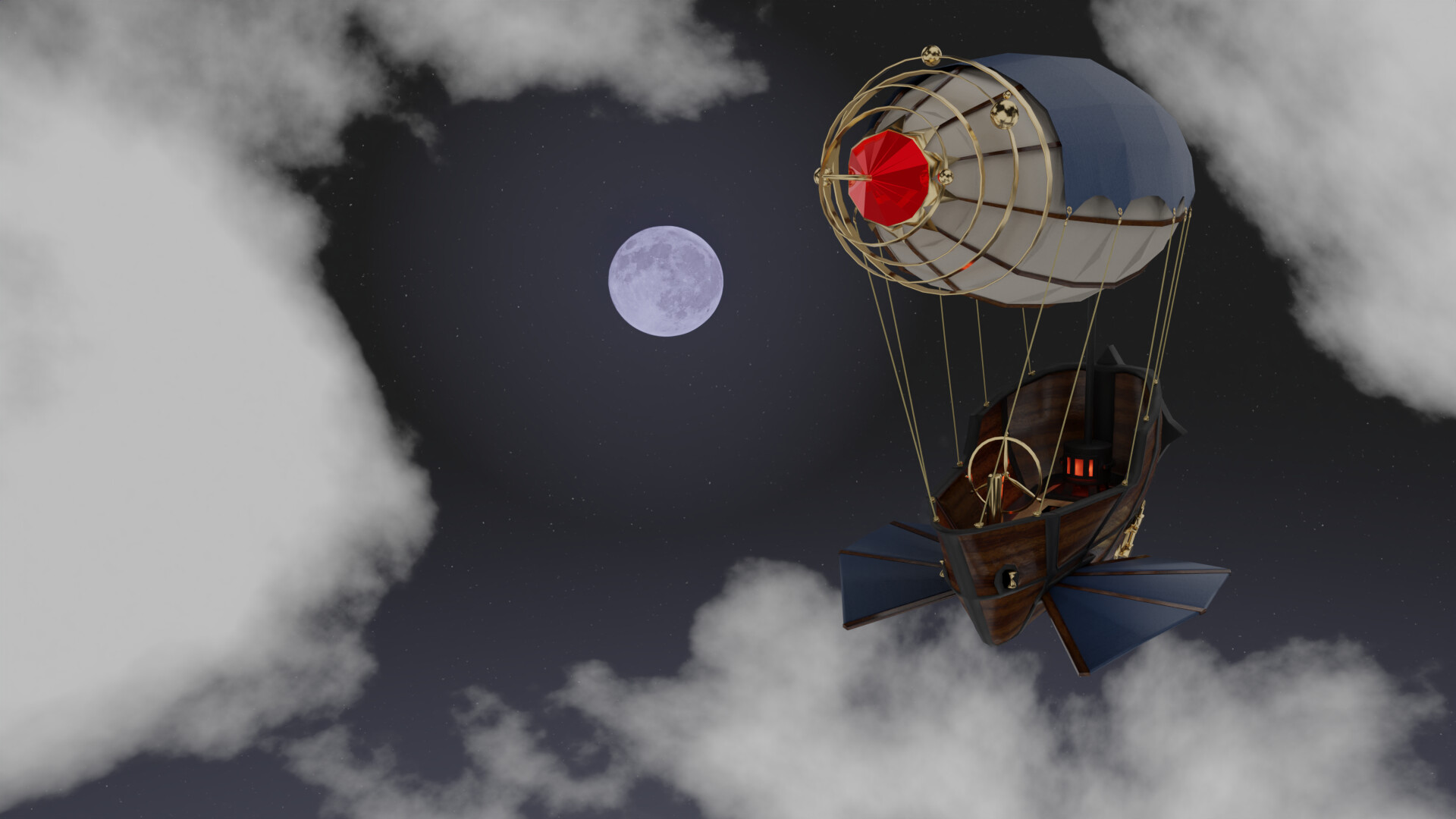 ArtStation - Magical Airship