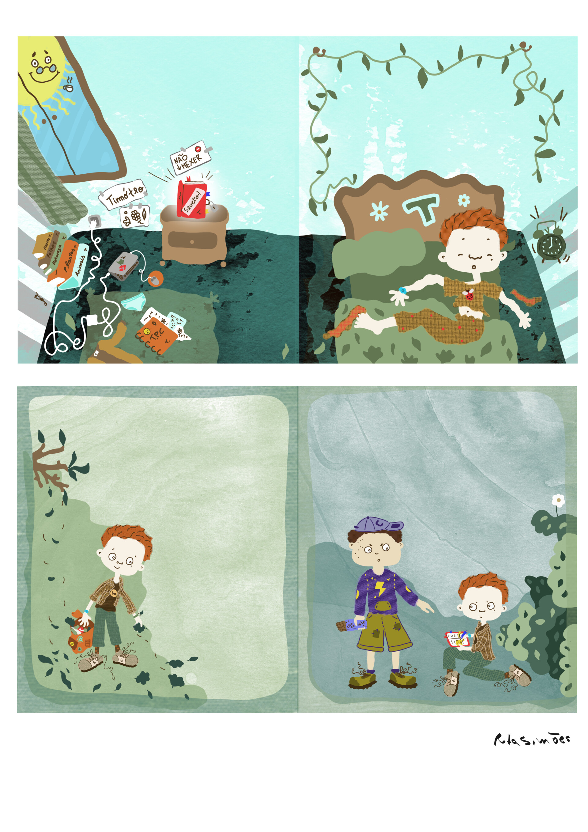 ArtStation - Timóteo - Children Book Illustrations