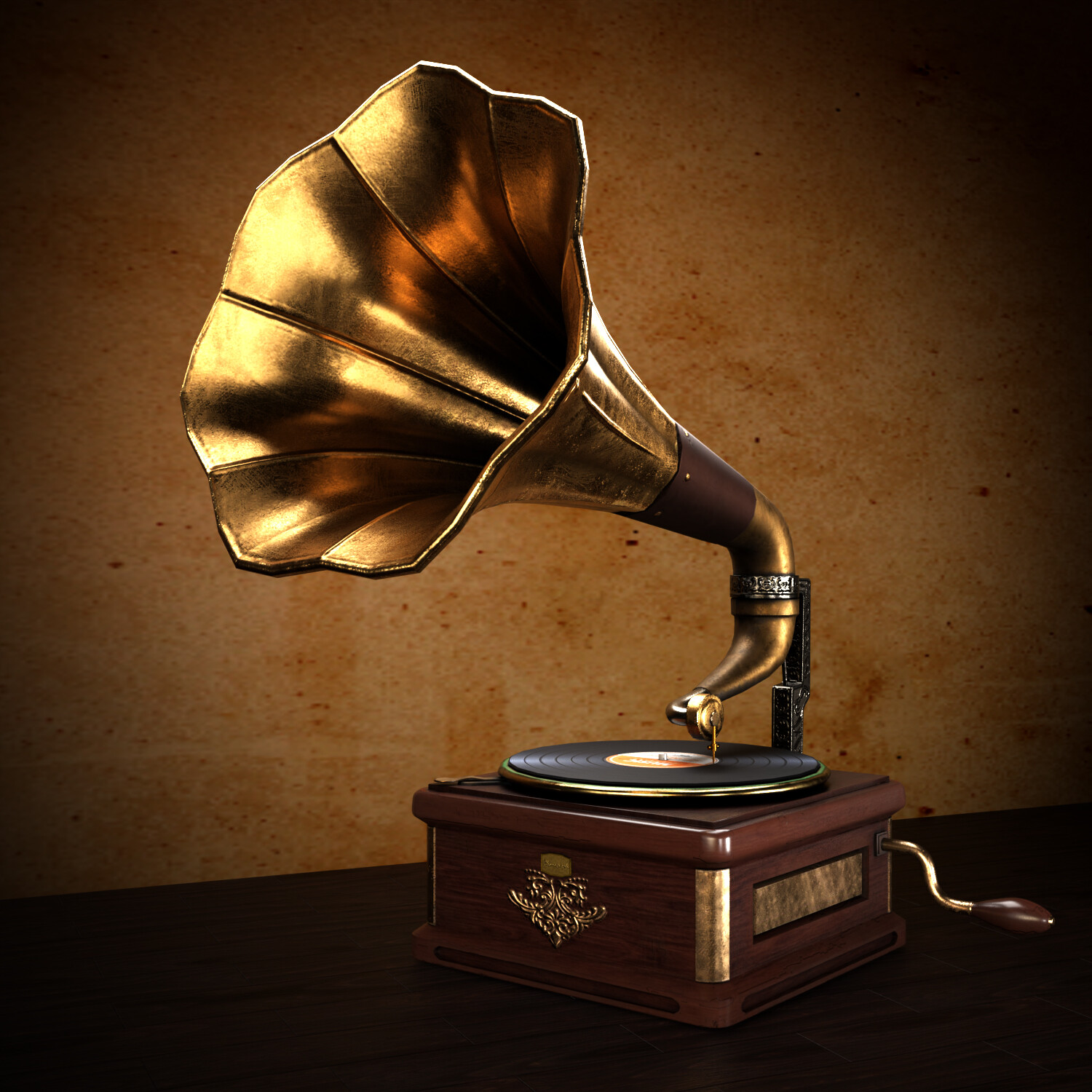 ArtStation - Antique Phonograph