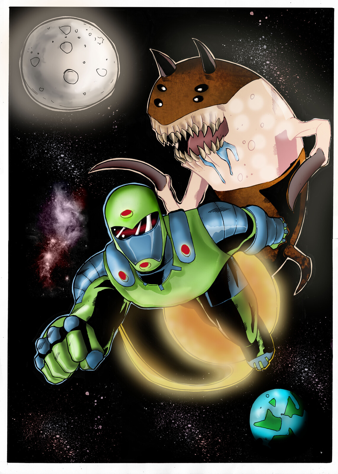 Vicki Be Wicked - Cosmic Coloring