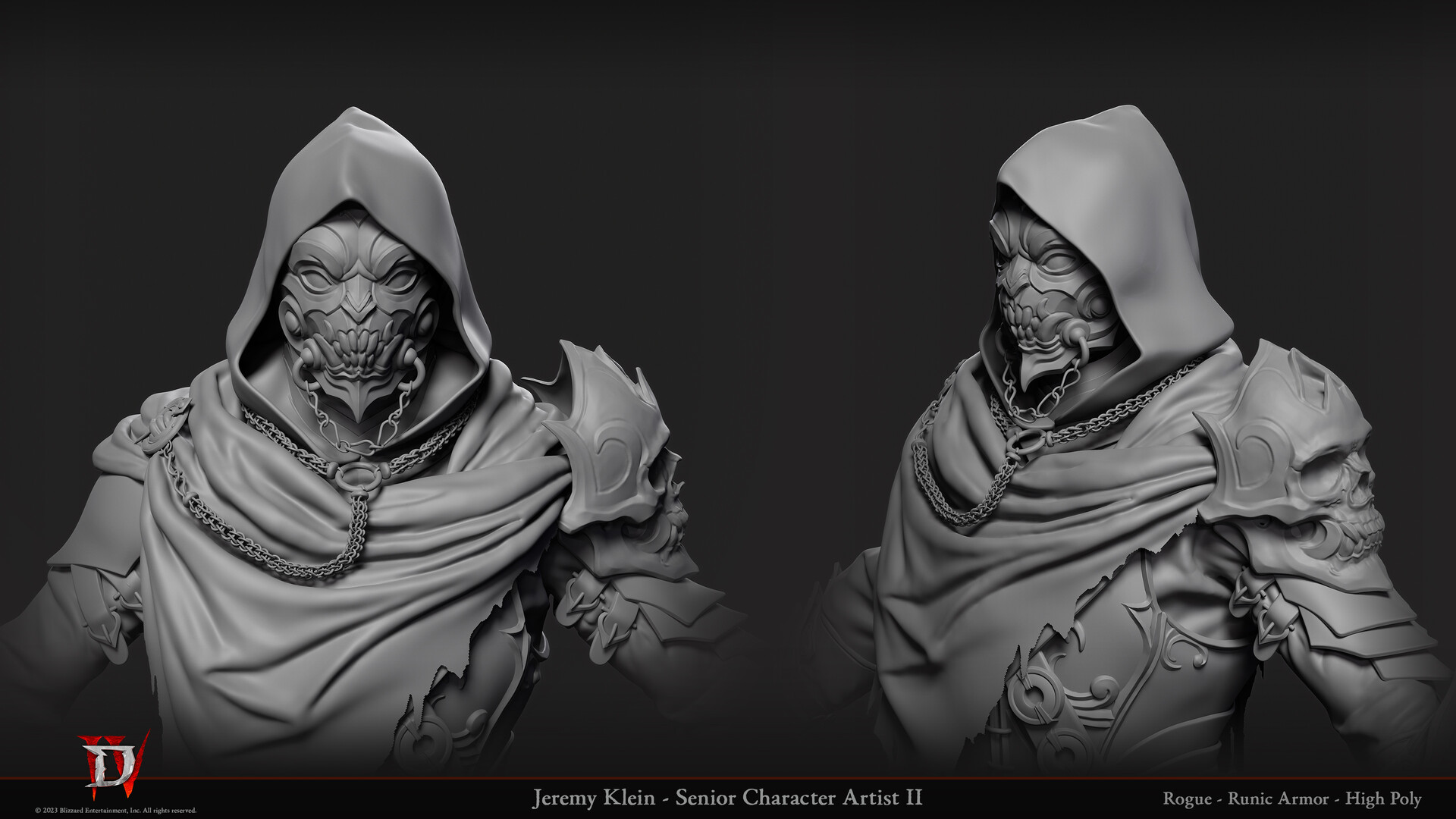 Jeremy Klein - Diablo IV - Rogue - Runic Armor