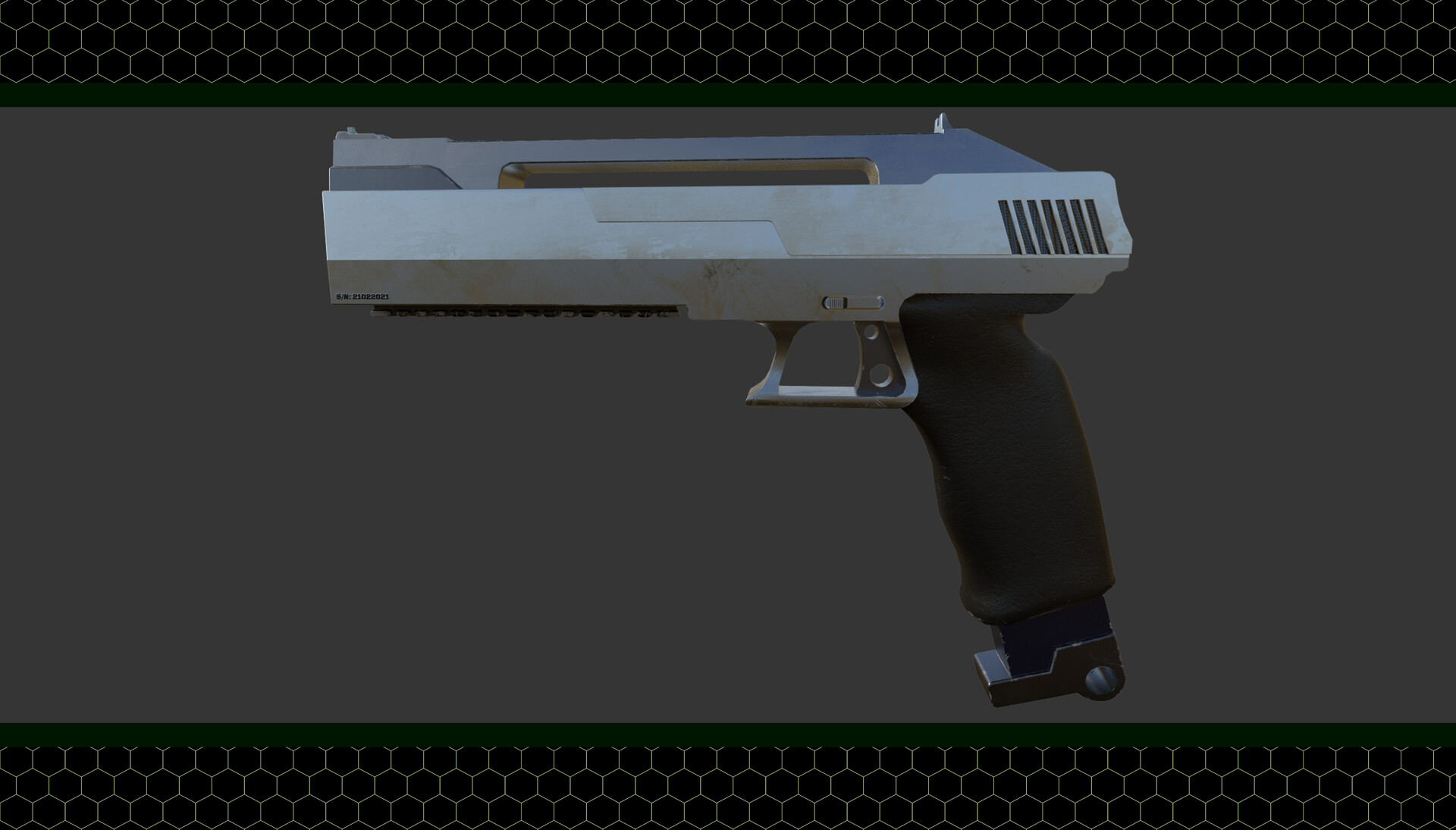 ArtStation - Futuristic Gun