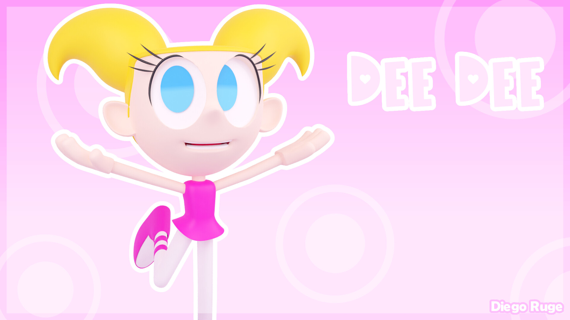 ArtStation - Dee Dee model 3D