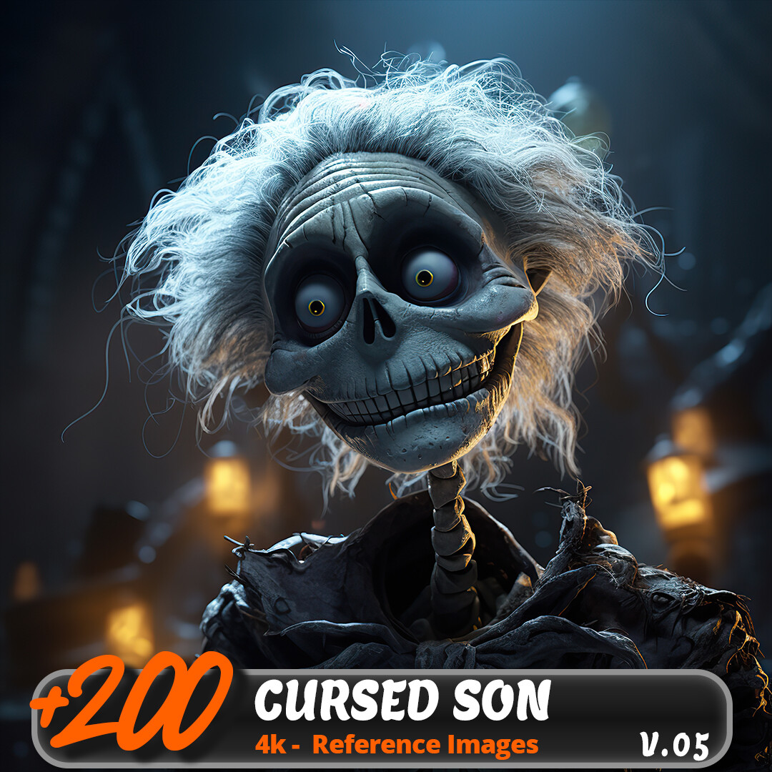 ArtStation - CURSED SON VOL.05/ 4k/ Reference Image