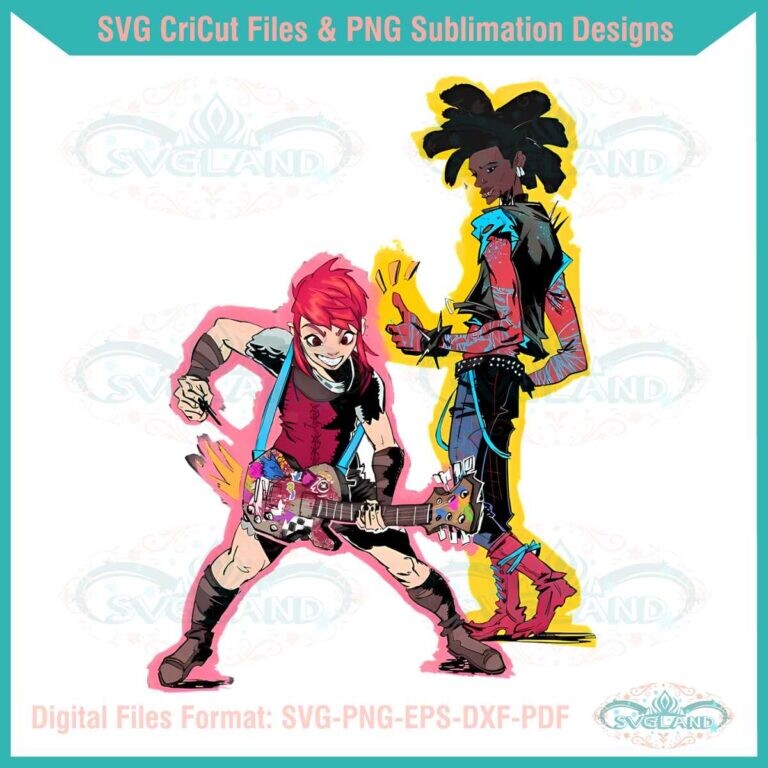 ArtStation - Retro Nimona and Spiderpunk PNG Sublimation Download