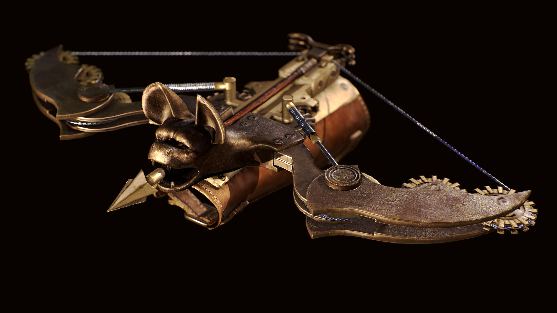ArtStation - wrist crossbow