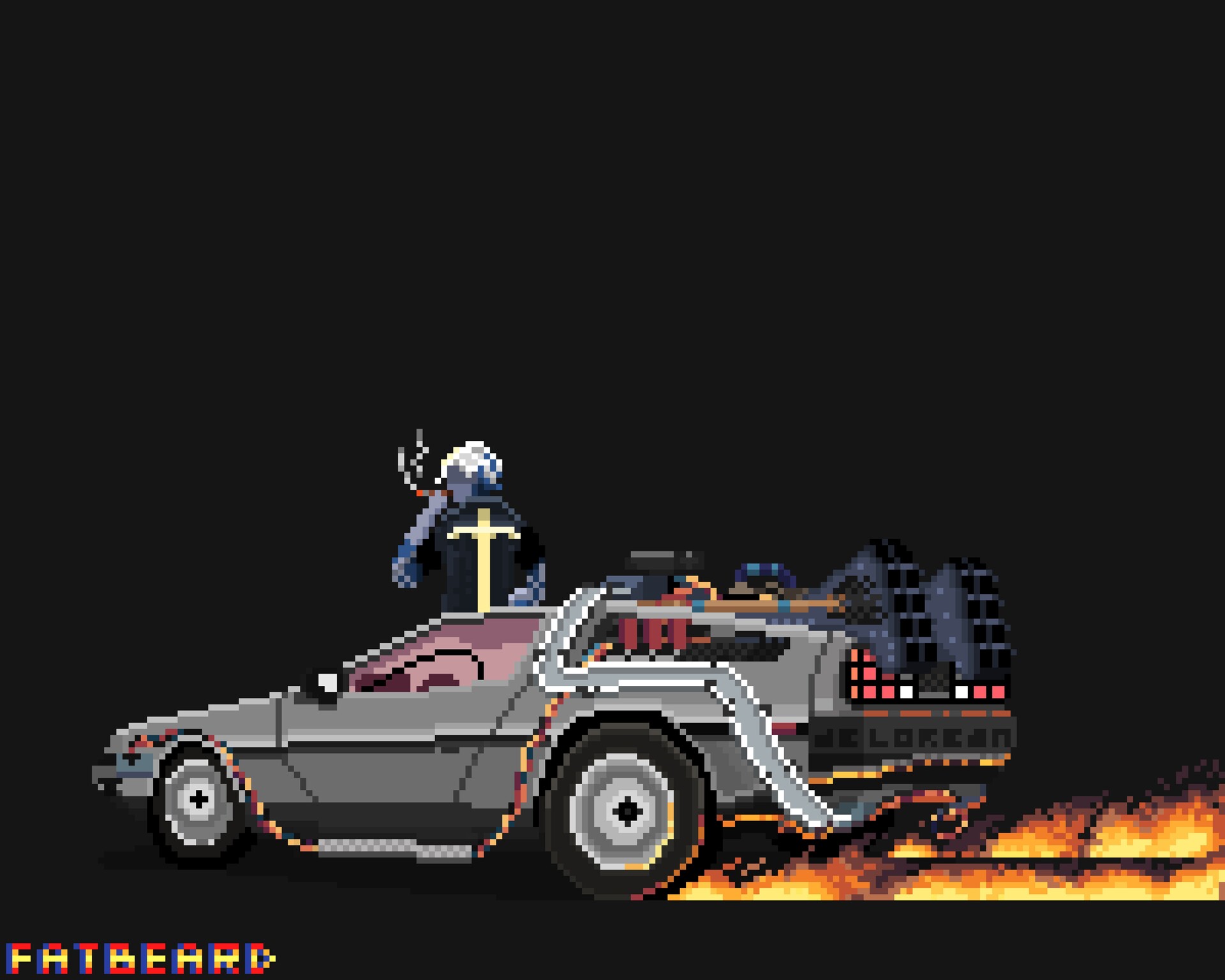 ArtStation - DeLorean
