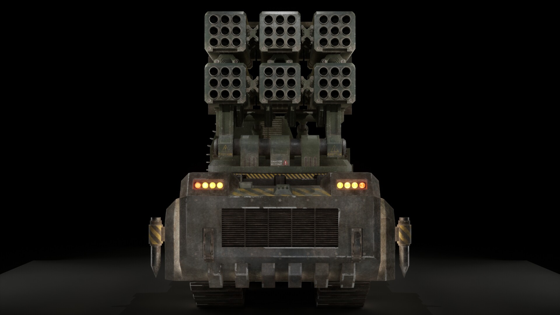 Cyril Lauffenburger - Mobile sol-sol missile launcher