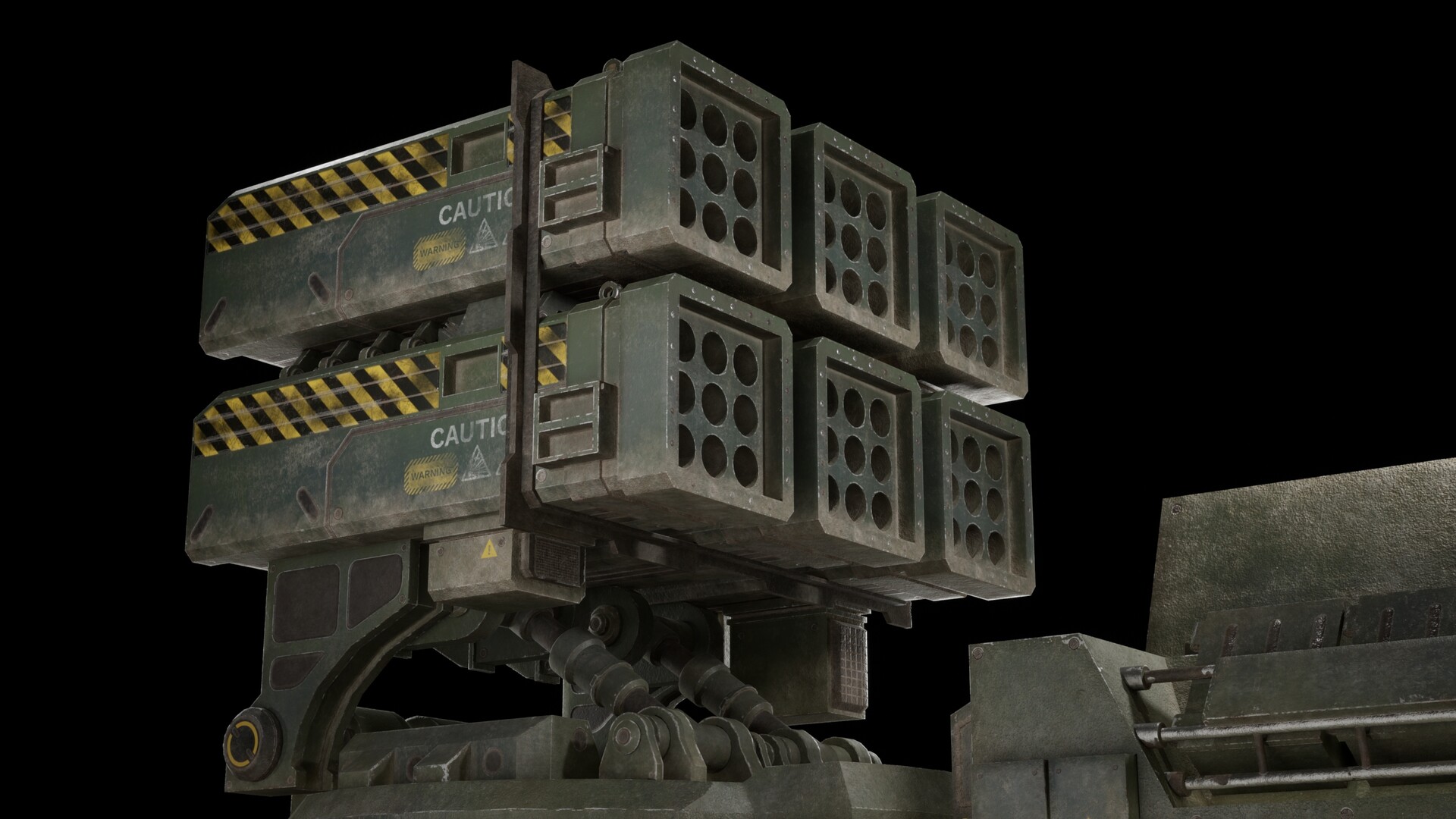 Cyril Lauffenburger - Mobile sol-sol missile launcher