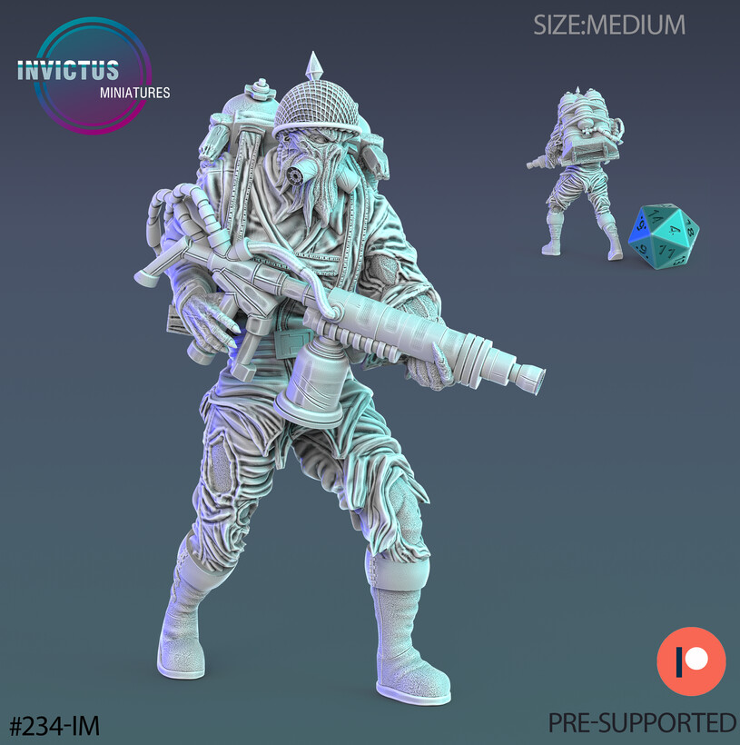 ArtStation - Decaying Soldier