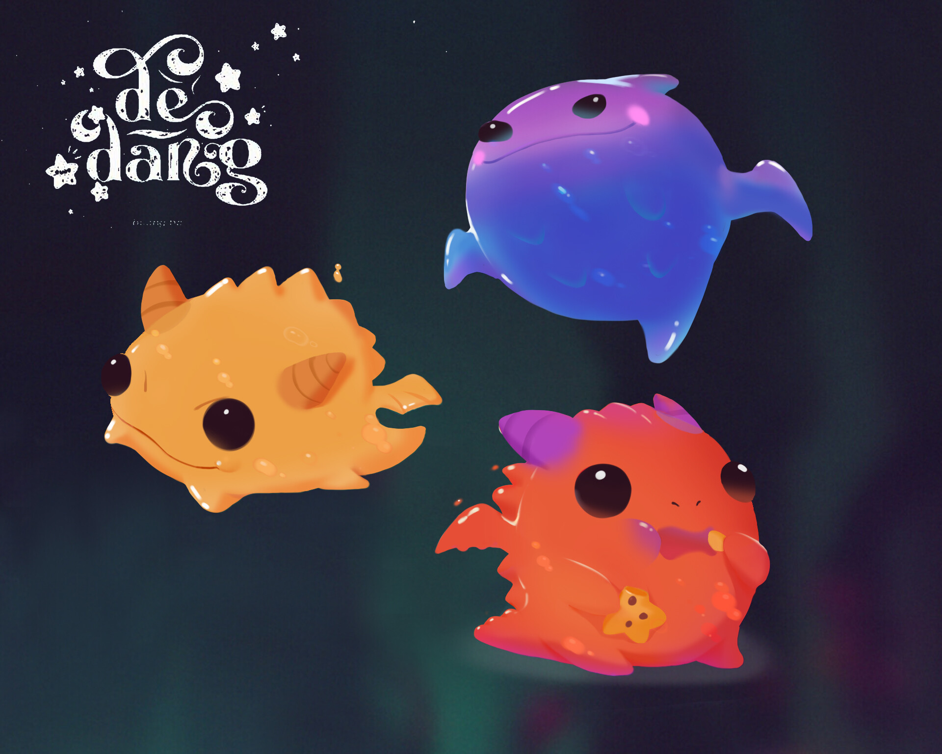 ArtStation - Jelly creature concept design