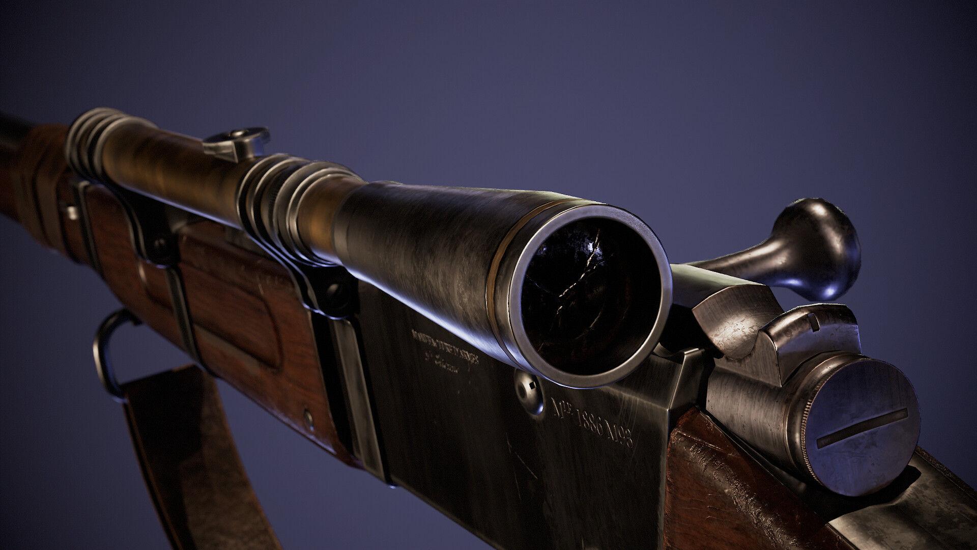 Diedrik Droesbeke - Lebel 1886 Sniper