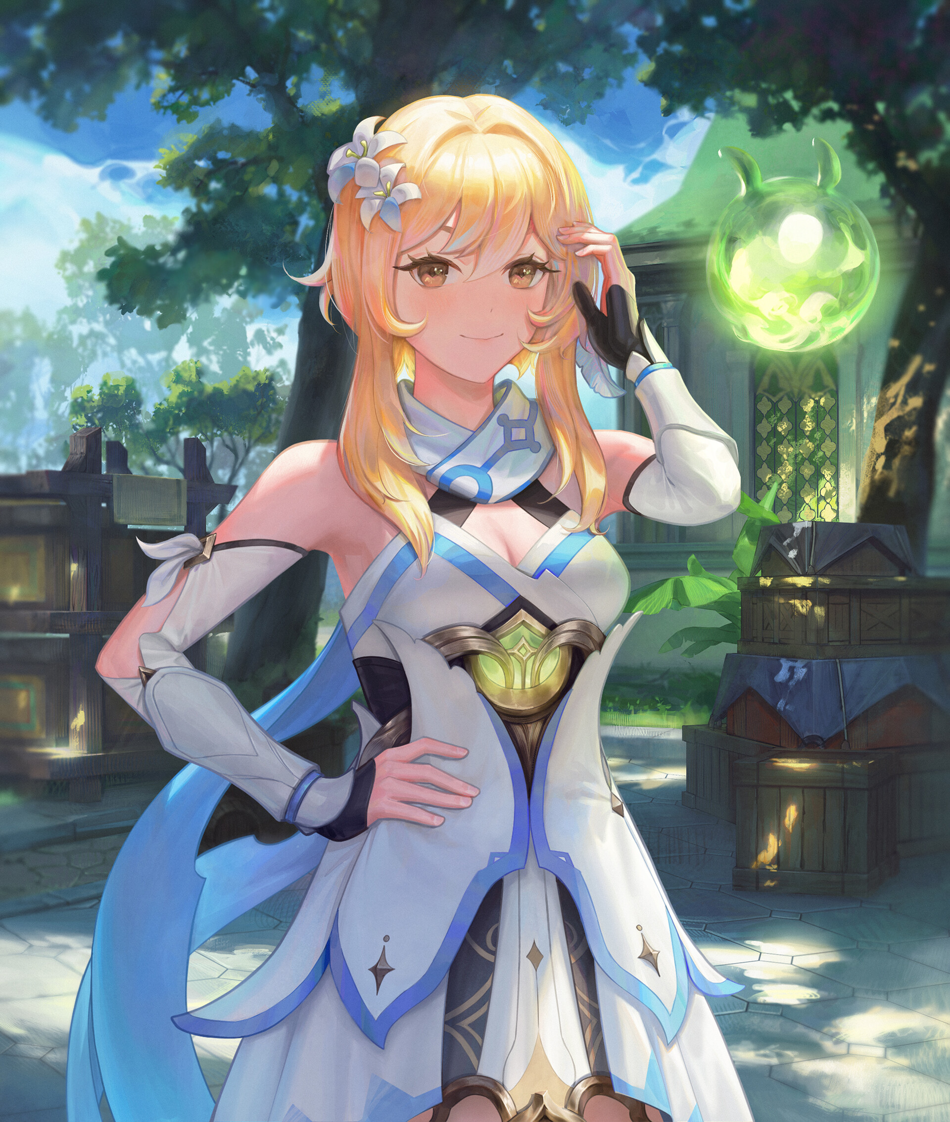 ArtStation - Leaving Sumeru - Fontaine ahead