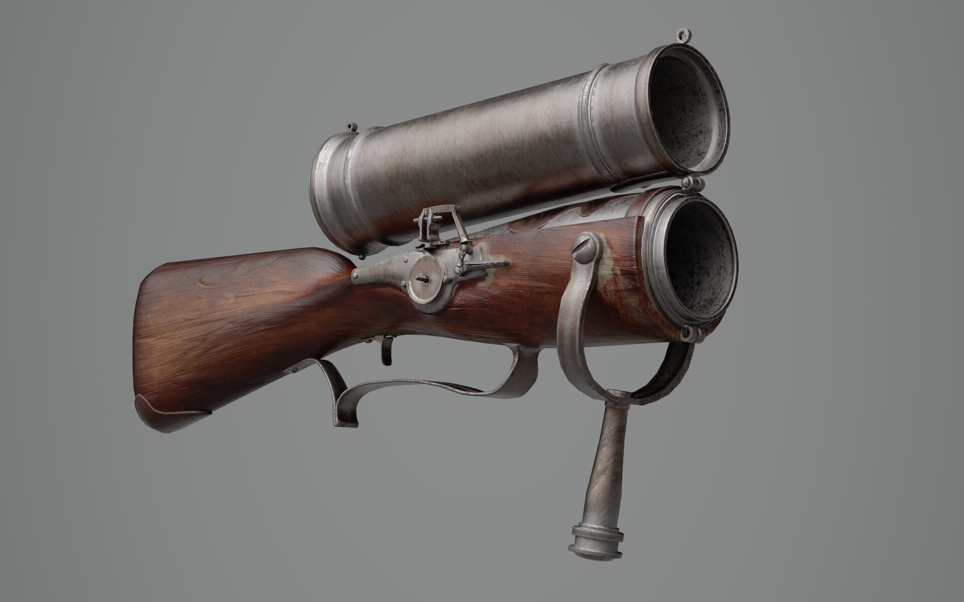 ArtStation - Old Hand Mortar