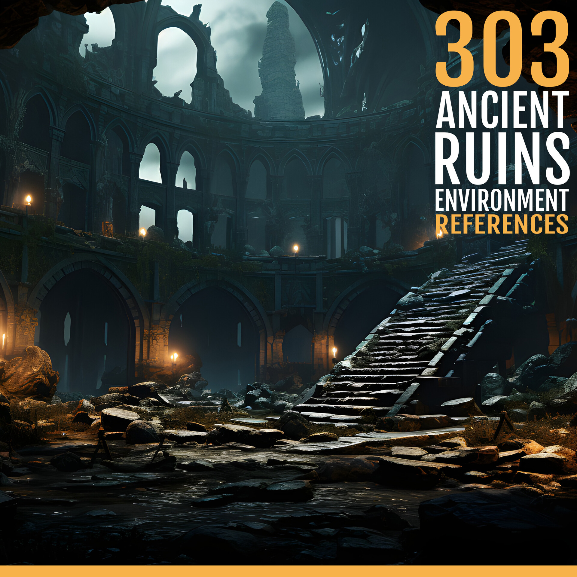 ArtStation - 303 Ancient Ruins Environment Reference