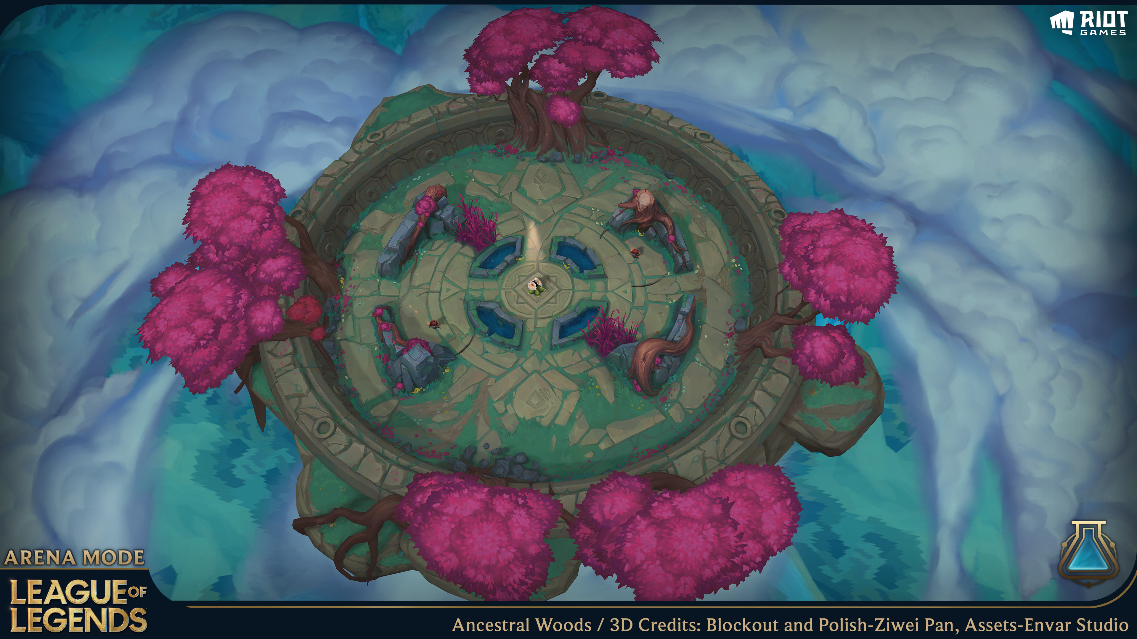 Julian Hoarau - Character artist - 2v2v2v2 game mode League of Legends