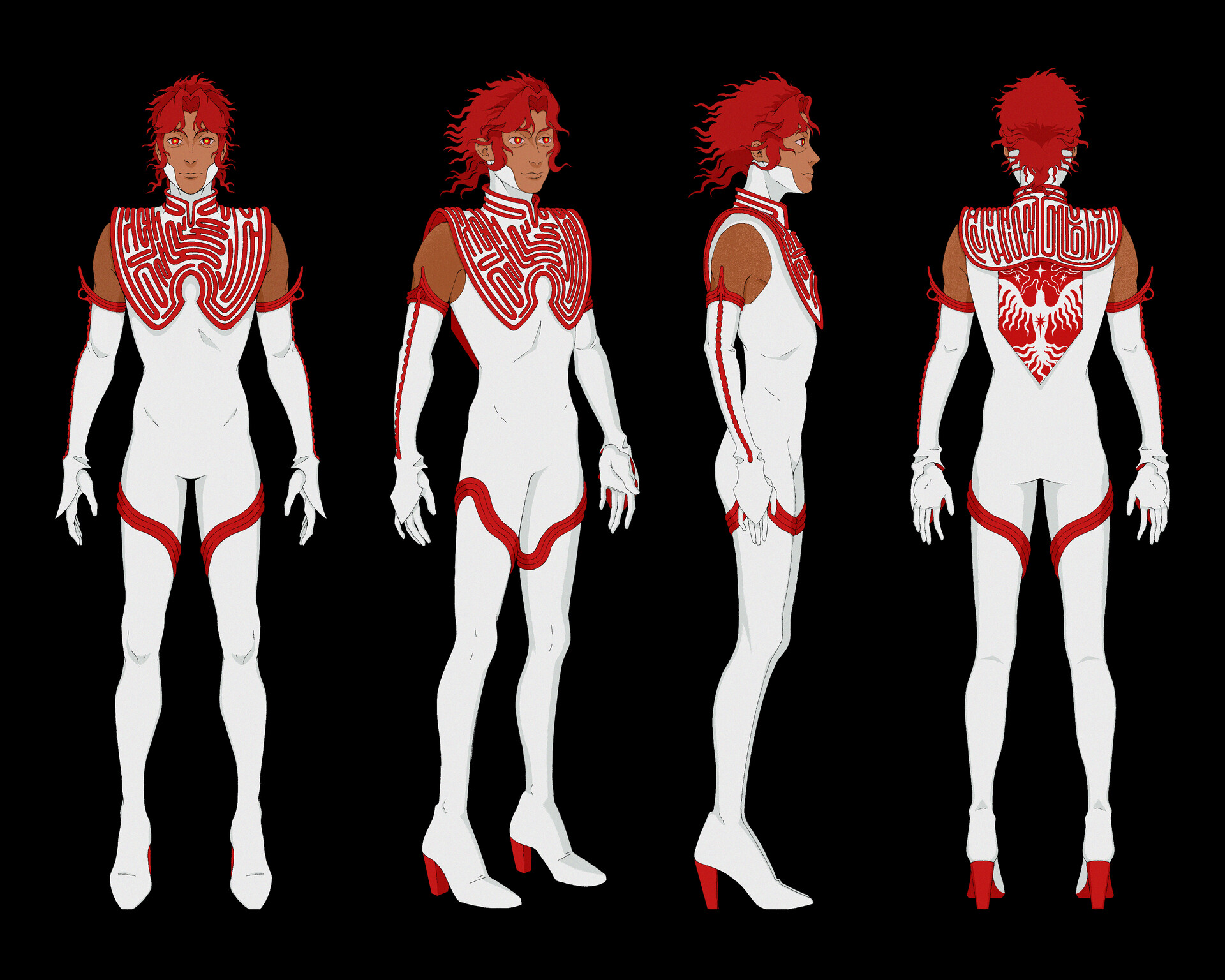 ArtStation - Saint of Faith - Turn Around / Expressions