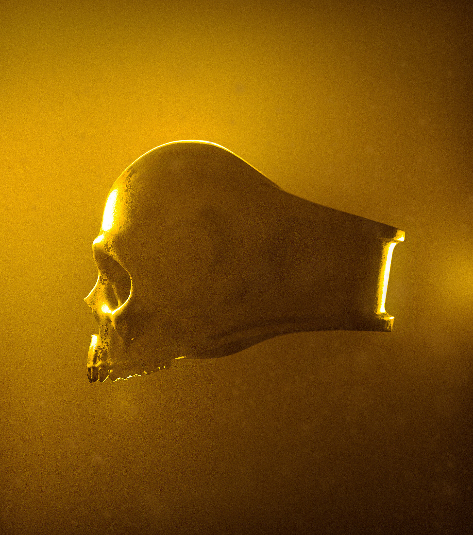 ArtStation - a Skull on my finger