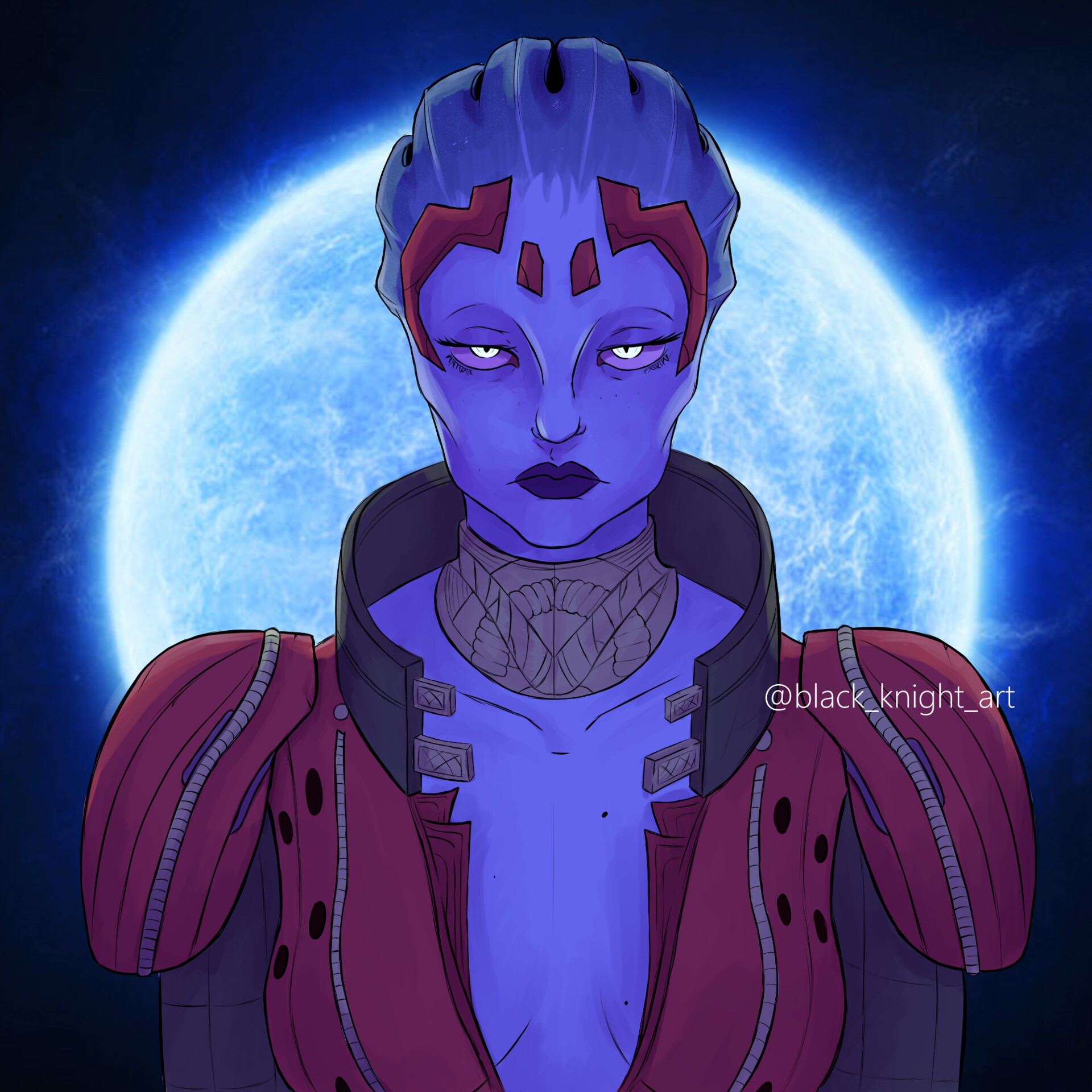 Artstation Samara Mass Effect