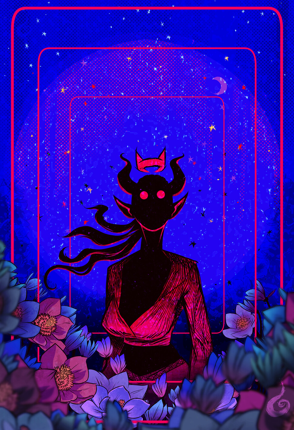 ArtStation - Night Flowers