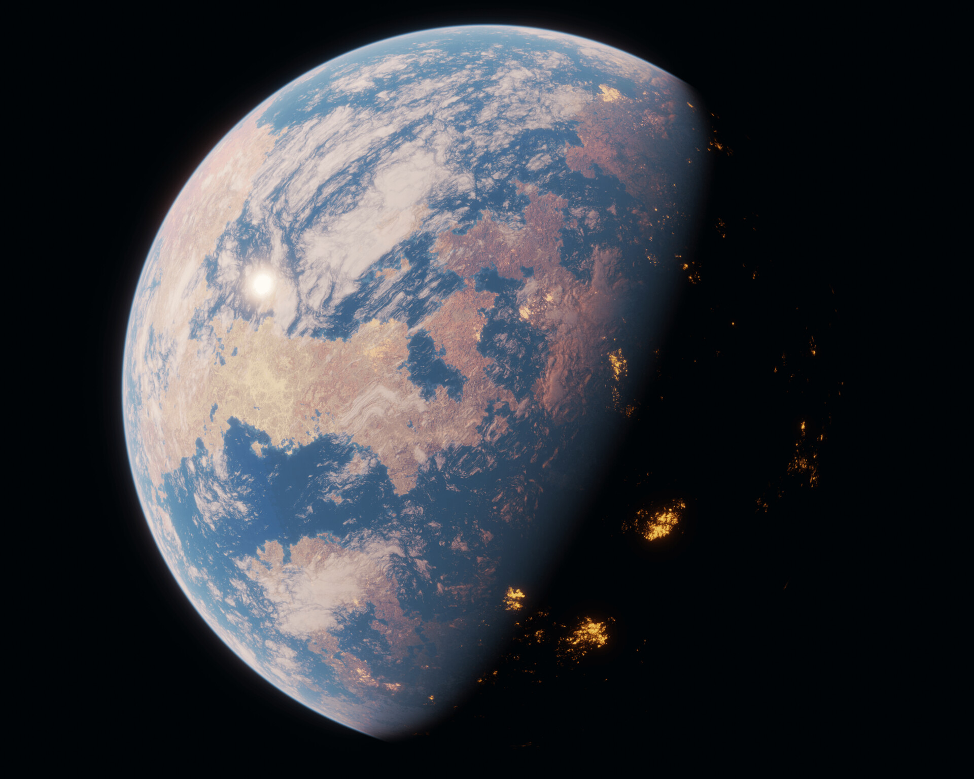 ArtStation - Improved Planet