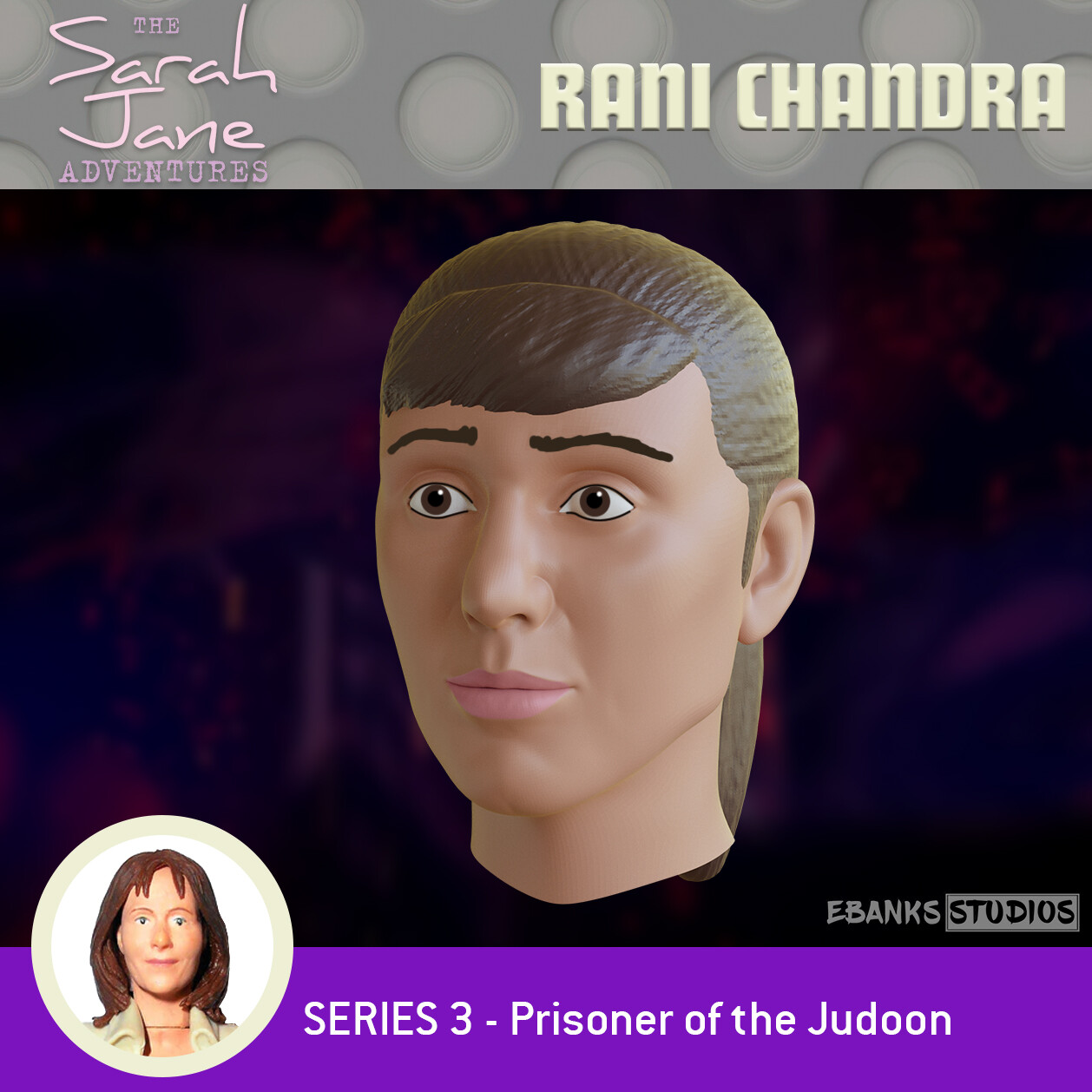 ArtStation - Rani Chandra - Custom Doctor Who Figure Head