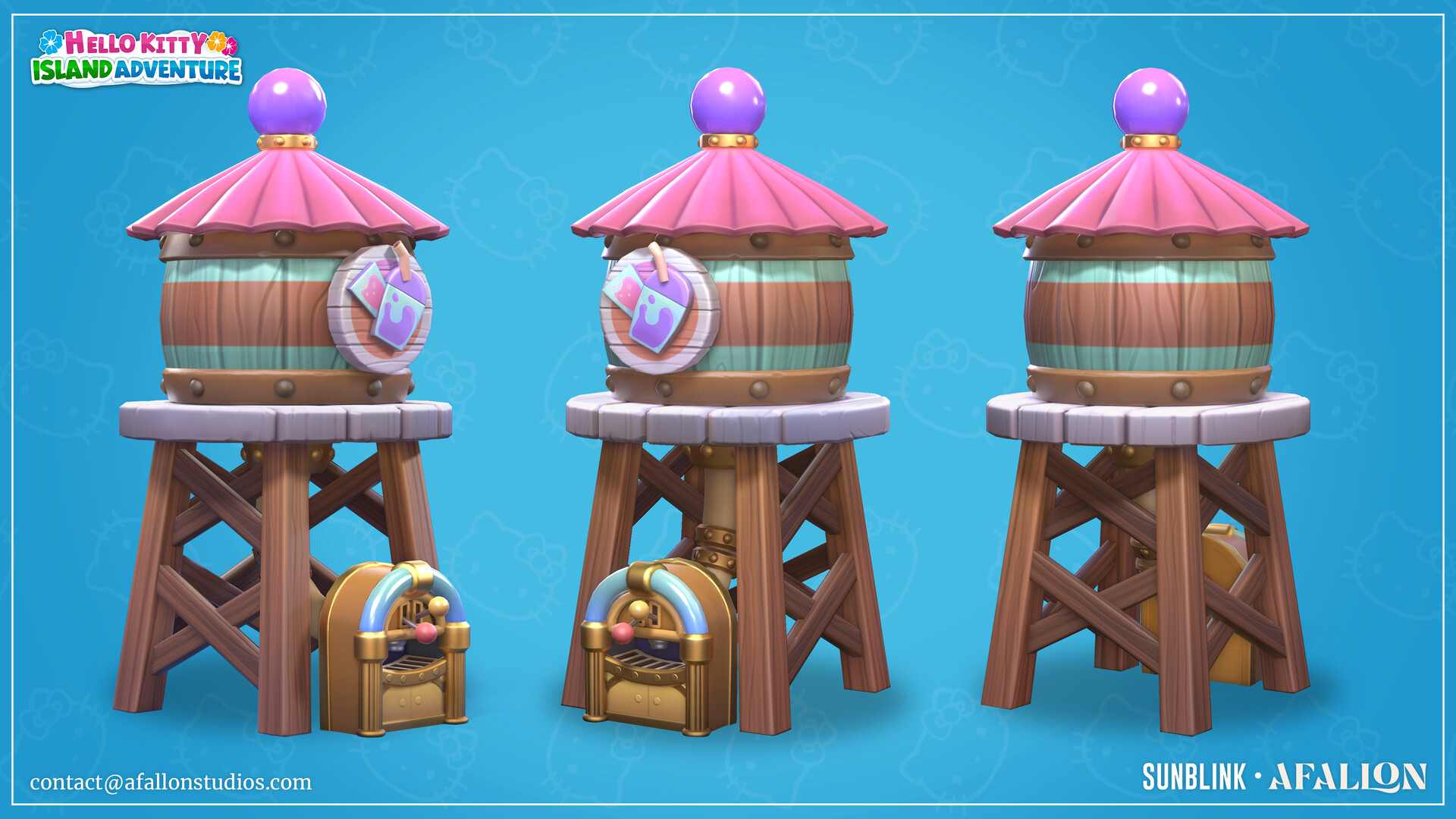 Fernando Quinn | Afallon - Hello Kitty Island Adventure - Soda Tower