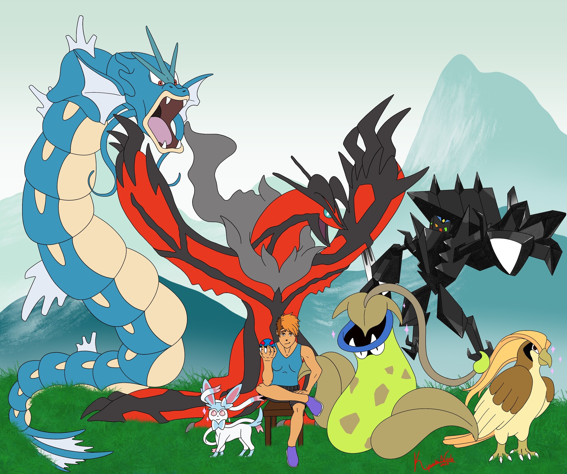 My Pokemon Red Team